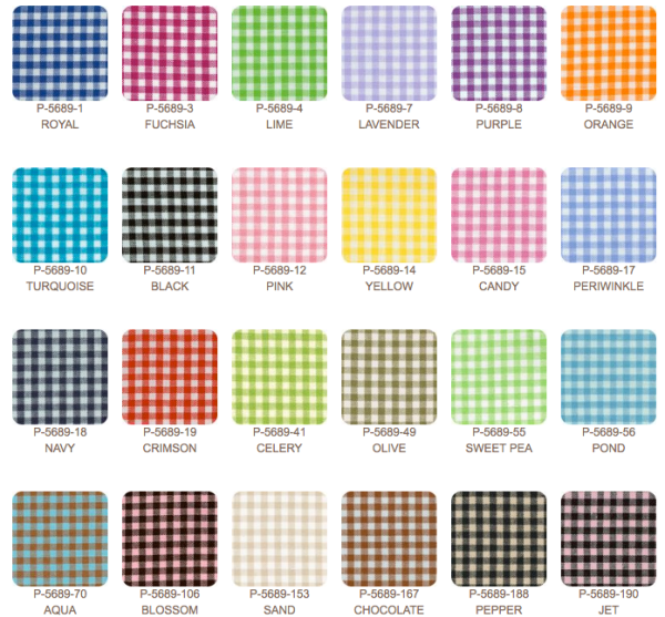 Gingham Fabrics – OccasionalPiece–Quilt!