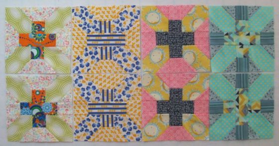 Cross-X block – OccasionalPiece–Quilt!
