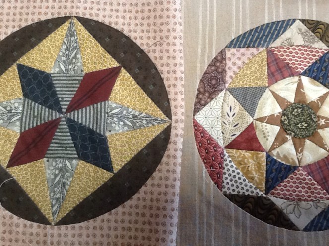 SHINE: Circles Block 4, EPP – OccasionalPiece–Quilt!