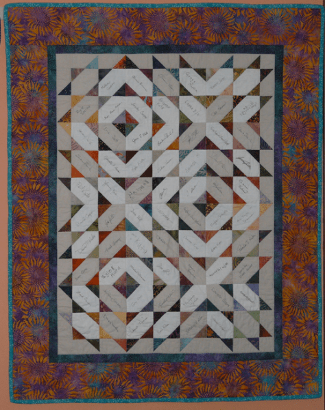 Signature Quilt for Lora – OccasionalPiece–Quilt!