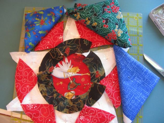 Circles Block #6–another view, EPP Sew-A-Long – OccasionalPiece–Quilt!