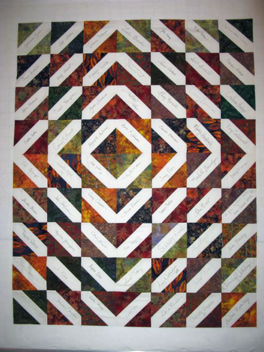 Signature Blocks – OccasionalPiece–Quilt!