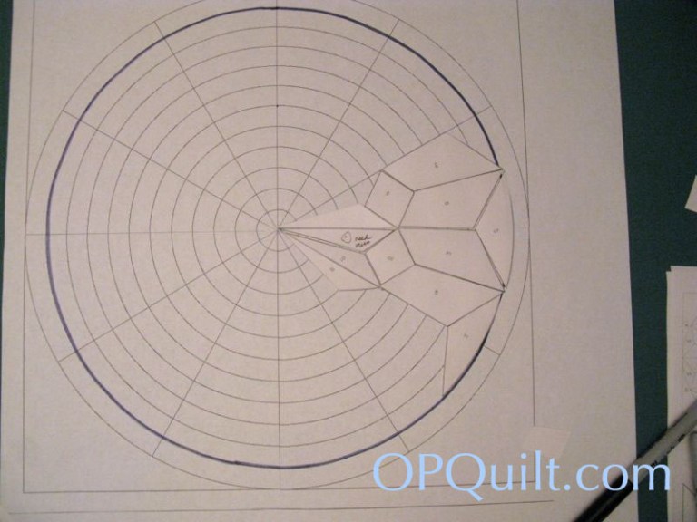 Circles Block #8, EPP Sew-A-Long – OccasionalPiece–Quilt!