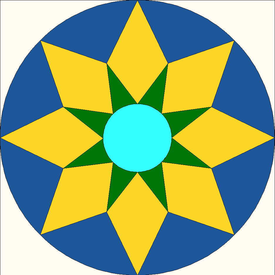 Circles Block #9–EPP Sew-A-Long – OccasionalPiece–Quilt!