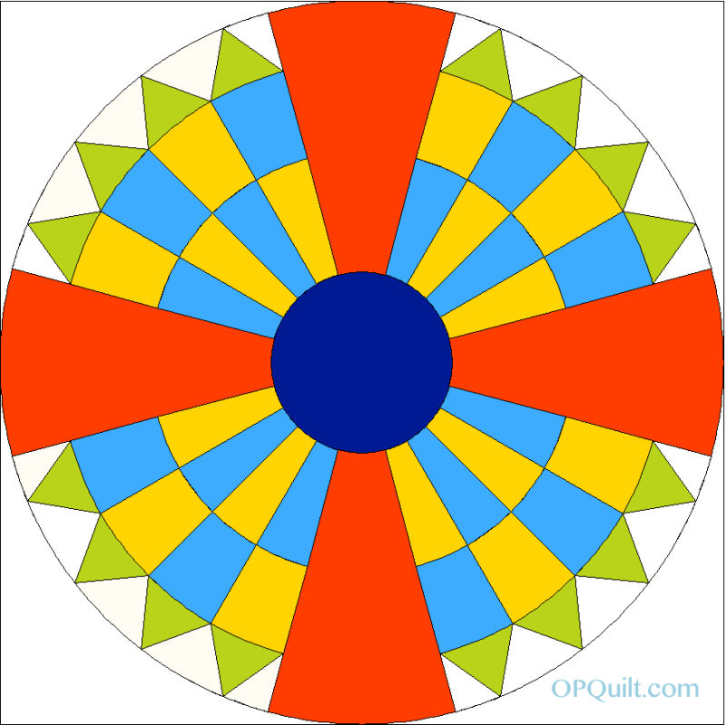 Circles Block #11–EPP Sew-A-Long – OccasionalPiece–Quilt!