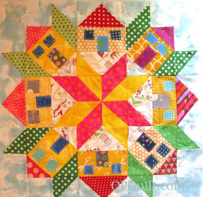 Mini House Quilt Finished! – OccasionalPiece–Quilt!