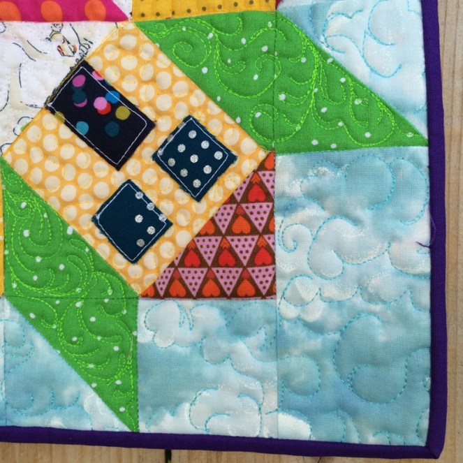 Mini House Quilt Finished! – OccasionalPiece–Quilt!