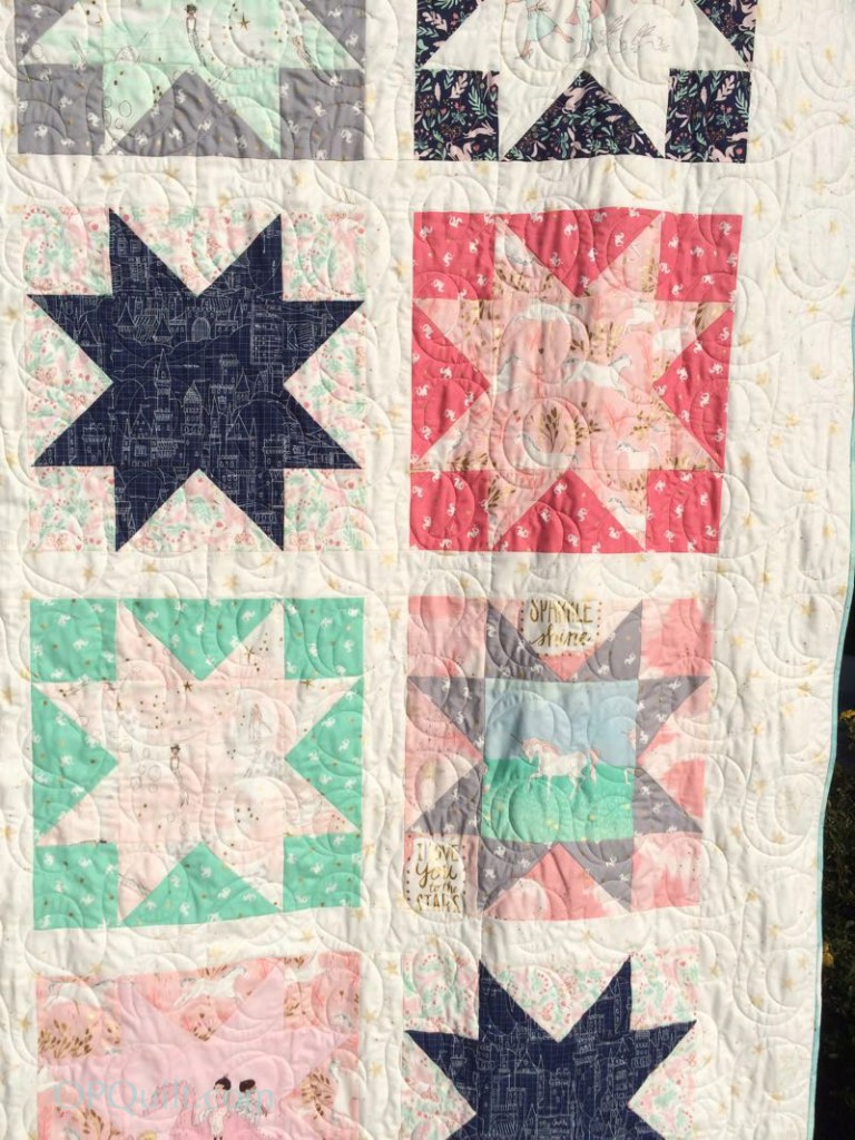 Magic Stars Quilt, with Sarah Jane fabrics – OccasionalPiece–Quilt!