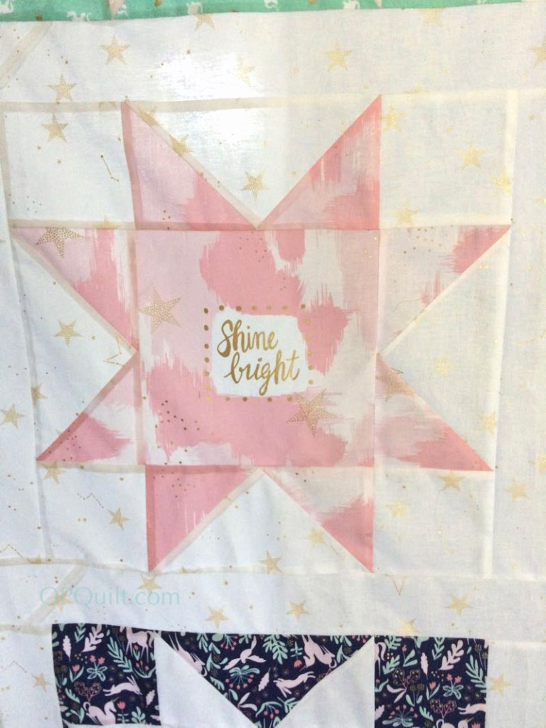 Magic Stars Quilt, with Sarah Jane fabrics – OccasionalPiece–Quilt!