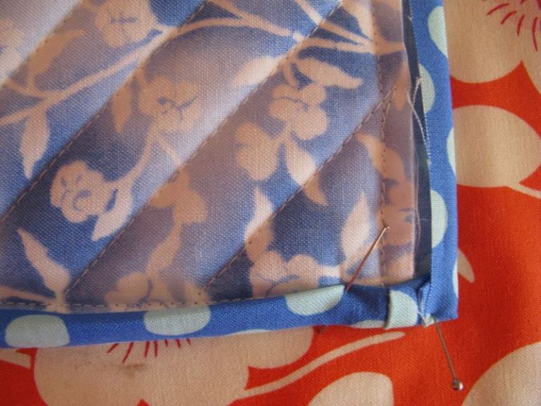 Single Binding on a Mini Quilt – OccasionalPiece–Quilt!