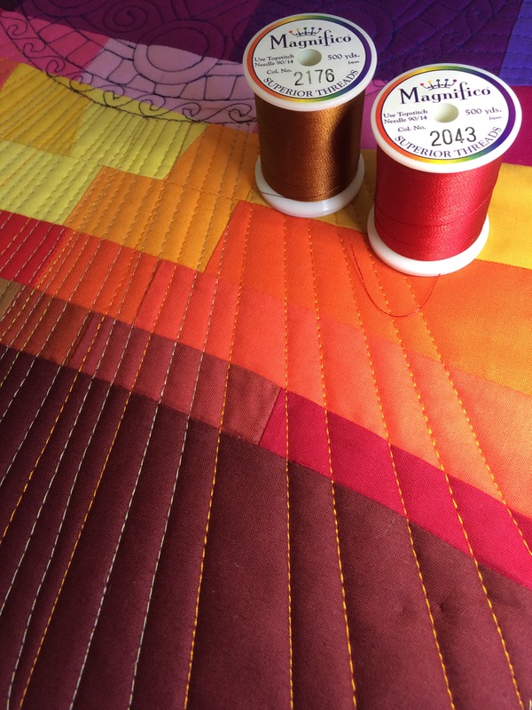 Rose Window • Four-in-Art Quilt – OccasionalPiece–Quilt!