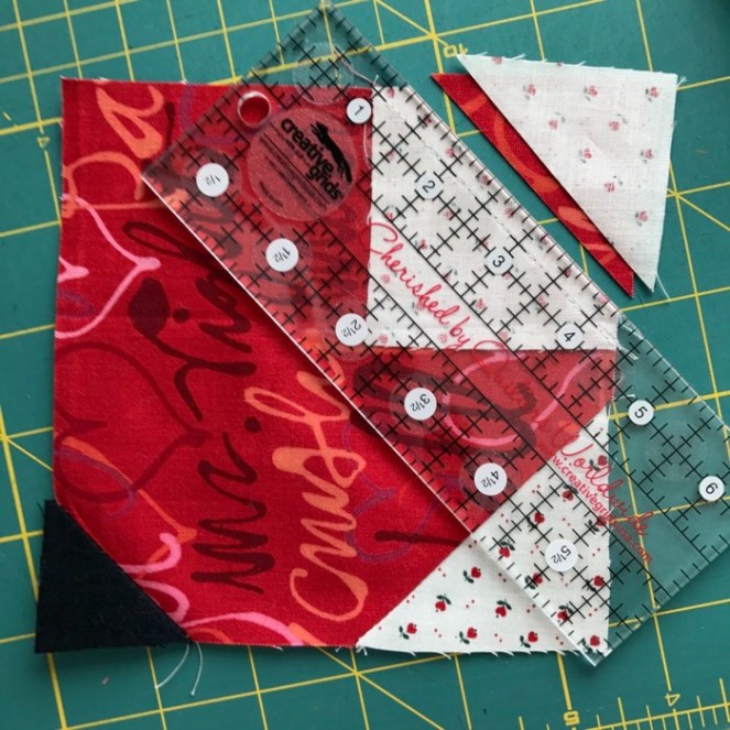 Poppy Quilt Block – OccasionalPiece–Quilt!
