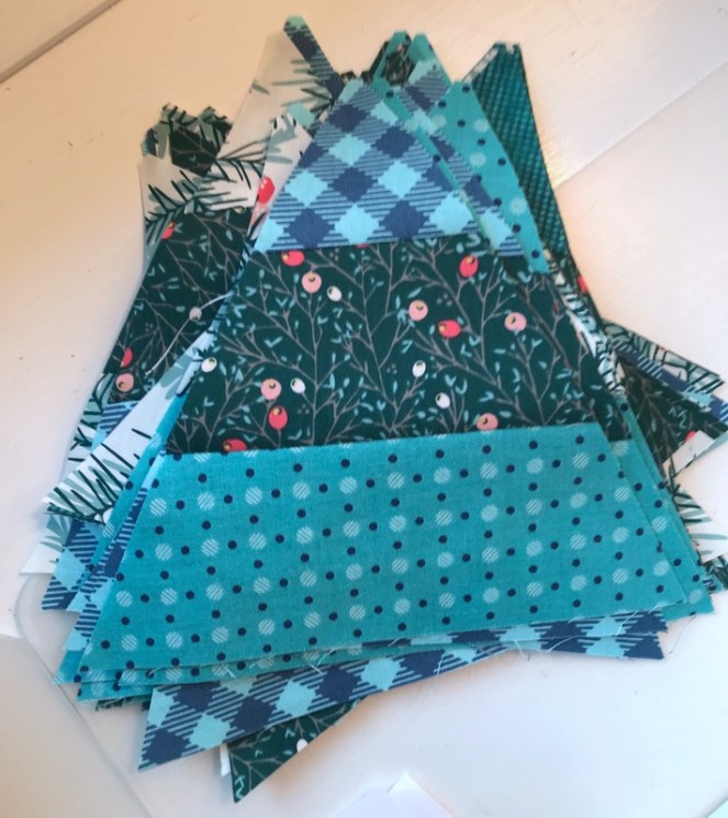 Winter Pines – OccasionalPiece–Quilt!