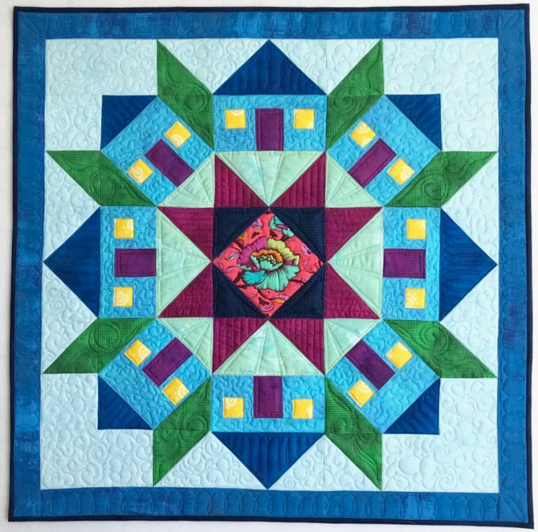 Sunflower Block & Other Flowers! – OccasionalPiece–Quilt!