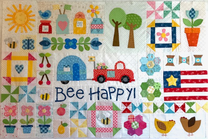 Bee Happy Tutorial Sheets – OccasionalPiece–Quilt!