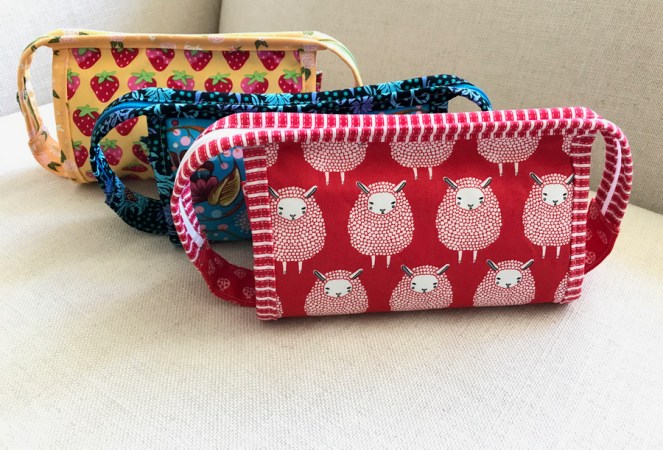 Mini Double-Pocket Bag • aka Mini Sew-Together Bag – OccasionalPiece–Quilt!