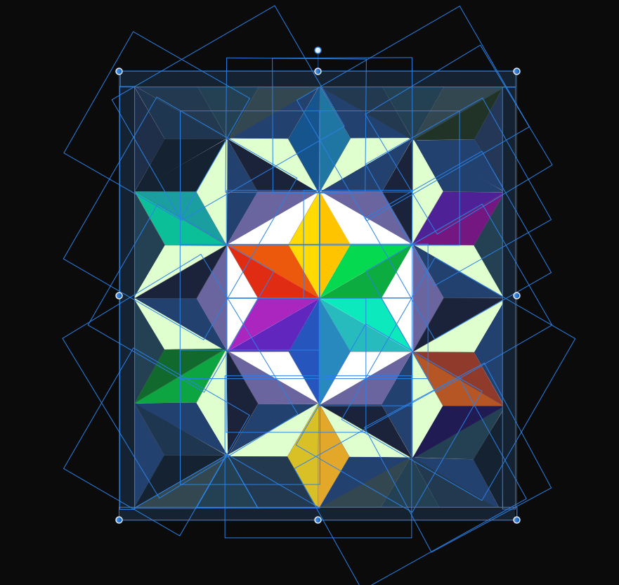 Triad Harmony • Quilt Finish – OccasionalPiece–Quilt!