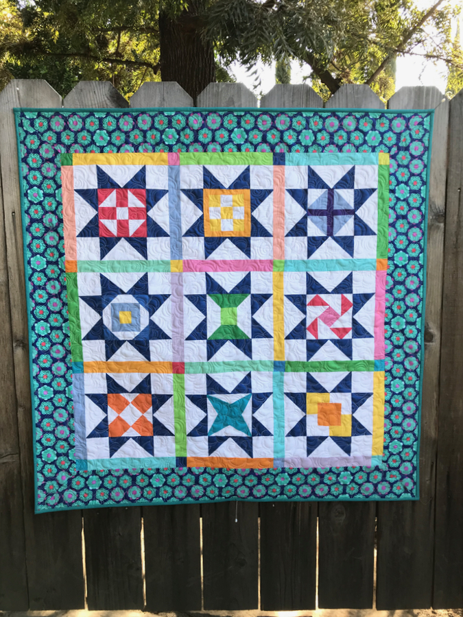 stars shining brightly – OccasionalPiece–Quilt!