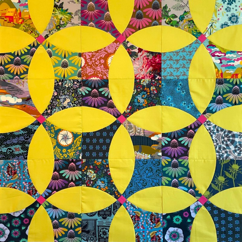 The Flowering Snowball Block Grows Up – OccasionalPiece–Quilt!