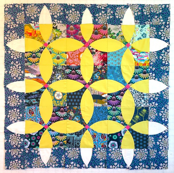 The Flowering Snowball Block Grows Up – OccasionalPiece–Quilt!