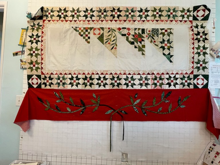 Tannenbaum Top Finished! – OccasionalPiece–Quilt!