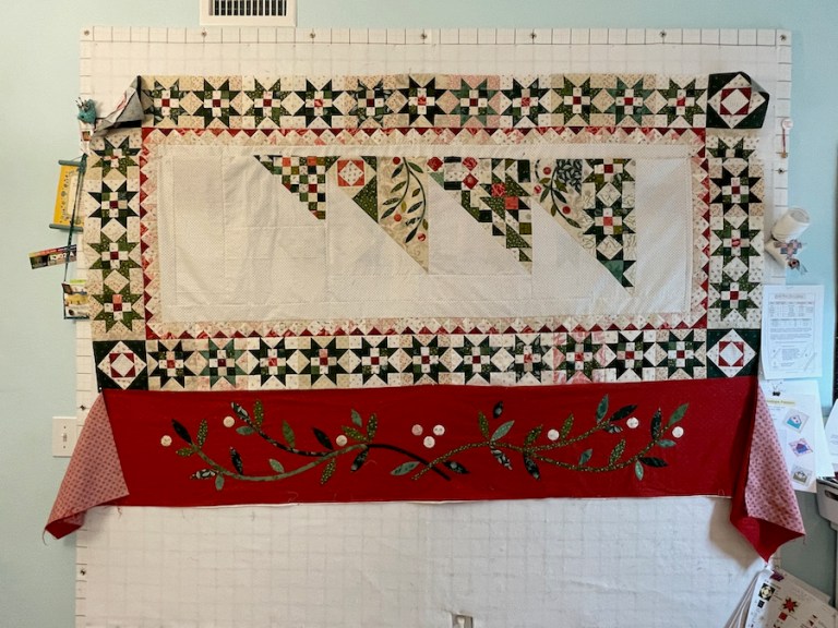 Tannenbaum Top Finished! – OccasionalPiece–Quilt!