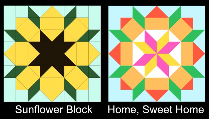 Sunflower Block & Other Flowers! – OccasionalPiece–Quilt!