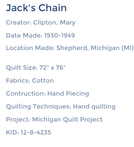 Jack’s Chain Variations & AI Musings – OccasionalPiece–Quilt!