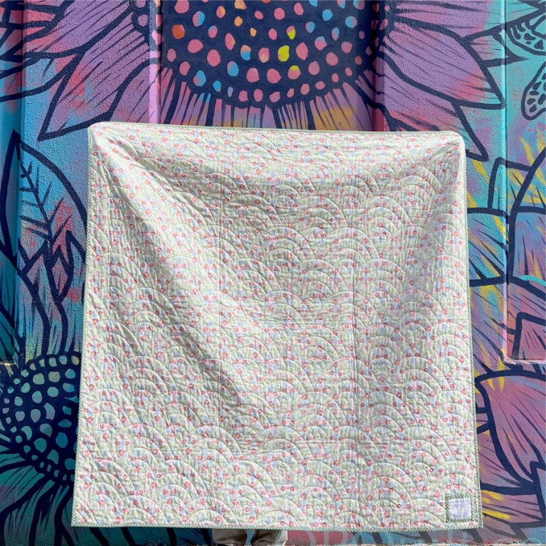 Sunflowers for a Daughter-in-Law • Quilt Finish – OccasionalPiece–Quilt!
