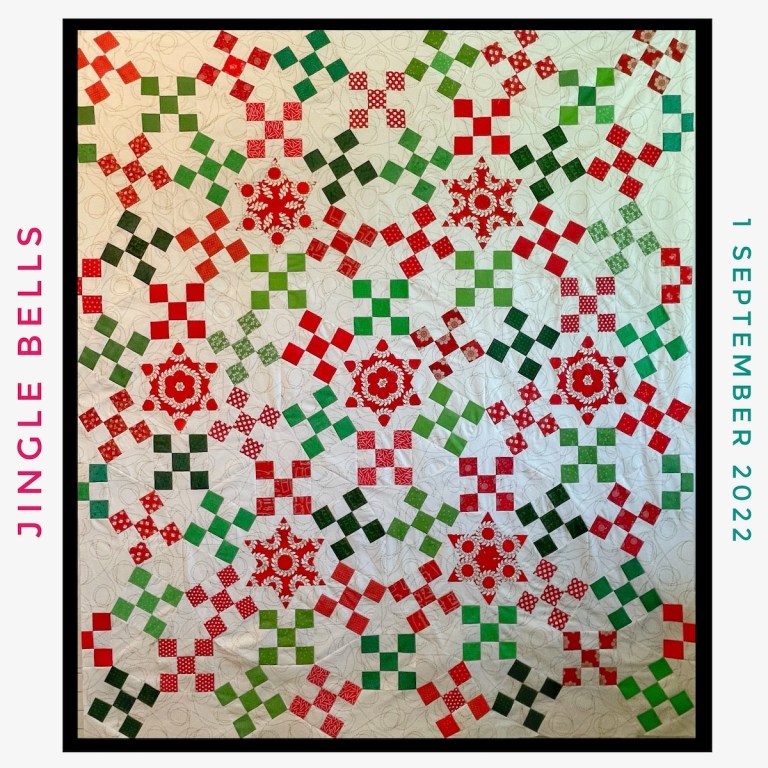 Jingle Bells • Quilt Finish – OccasionalPiece–Quilt!