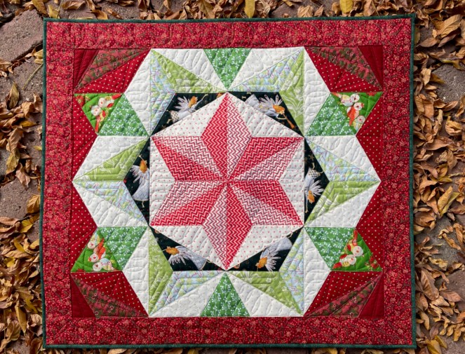 Stella di Natale • Quilt Finish – OccasionalPiece–Quilt!