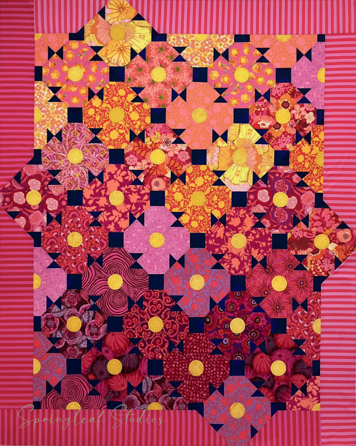 Poppies! – OccasionalPiece–Quilt!