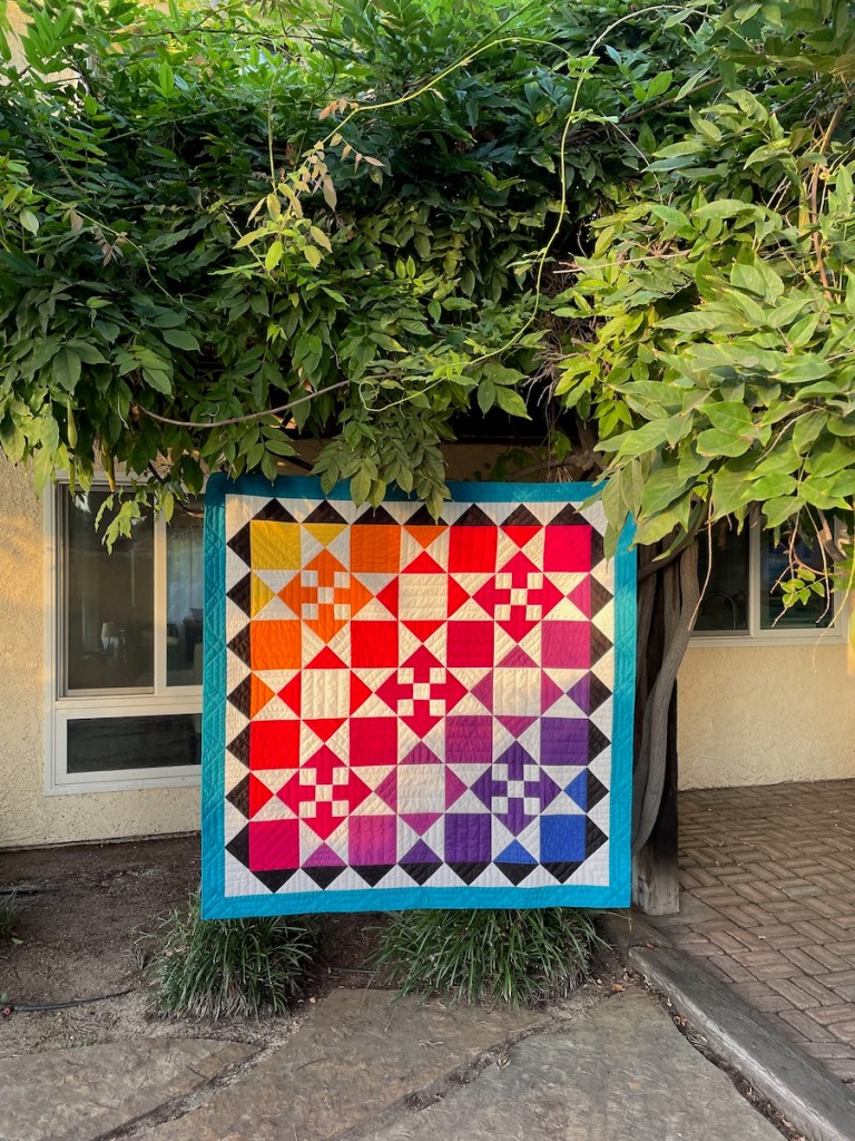 Time Let Me Play • Quilt Finish 2023 – OccasionalPiece–Quilt!