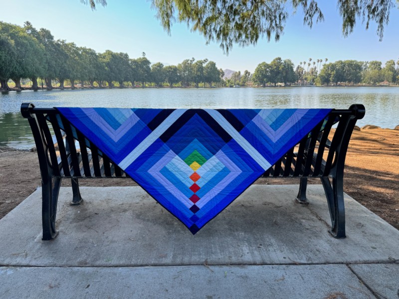 Build Me a Cabin • Quilt Finish – OccasionalPiece–Quilt!