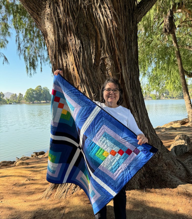 Build Me a Cabin • Quilt Finish – OccasionalPiece–Quilt!